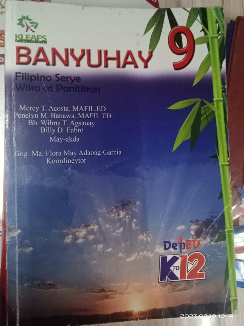 Grade 9 FILIPINO Banyuhay, Hobbies & Toys, Books & Magazines, Textbooks ...