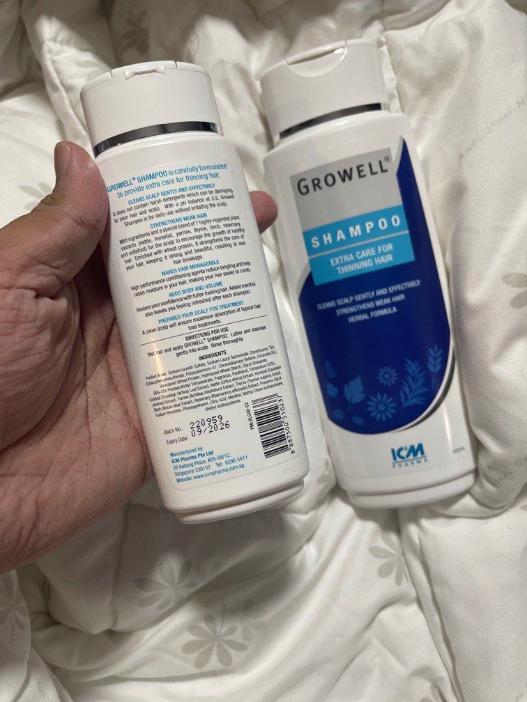 Growell Thinning Hair Shampoo (NEW), Beauty & Personal Care, Hair on ...