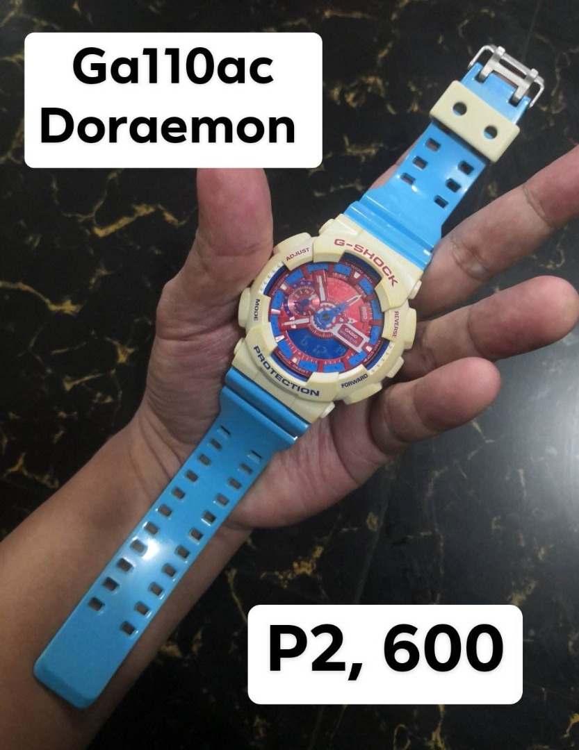 Gshock Ga110ac Doraemon on Carousell