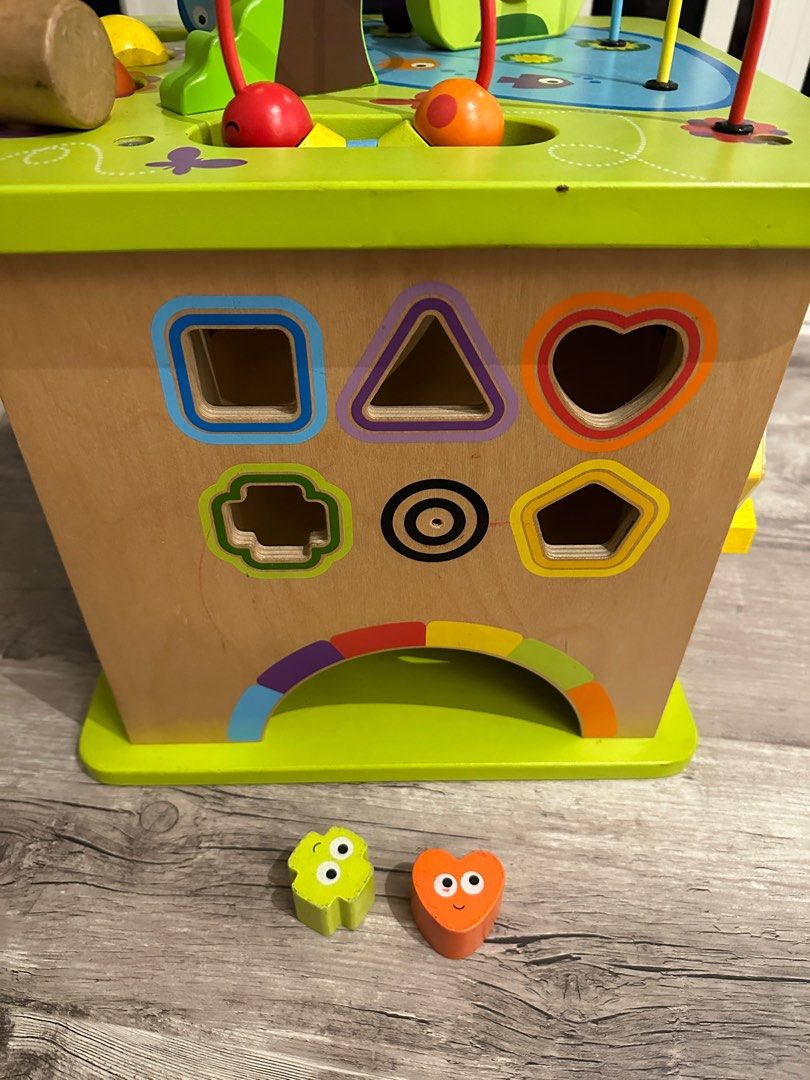 Hape activity cube, Babies & Kids, Infant Playtime on Carousell