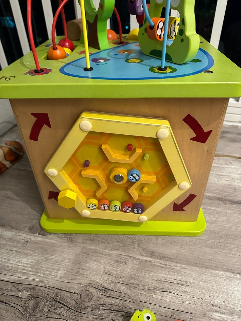 Hape activity cube, Babies & Kids, Infant Playtime on Carousell