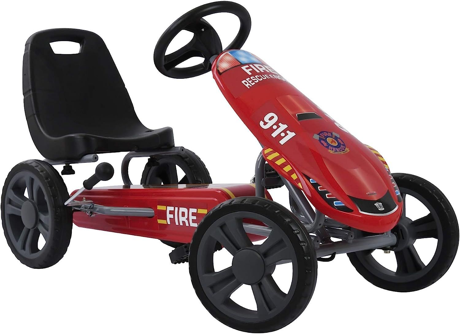 Hauck Fire Rescue Pedal Go Kart, Hobbies & Toys, Toys & Games on Carousell
