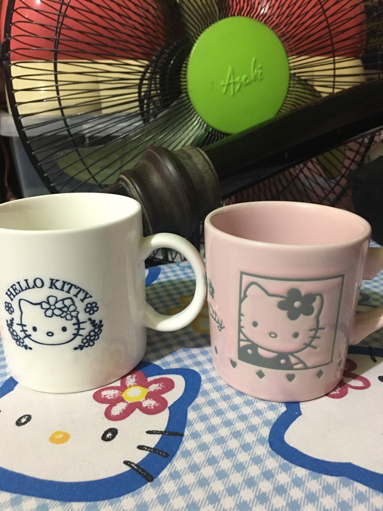 Hello kitty authentic mug on Carousell
