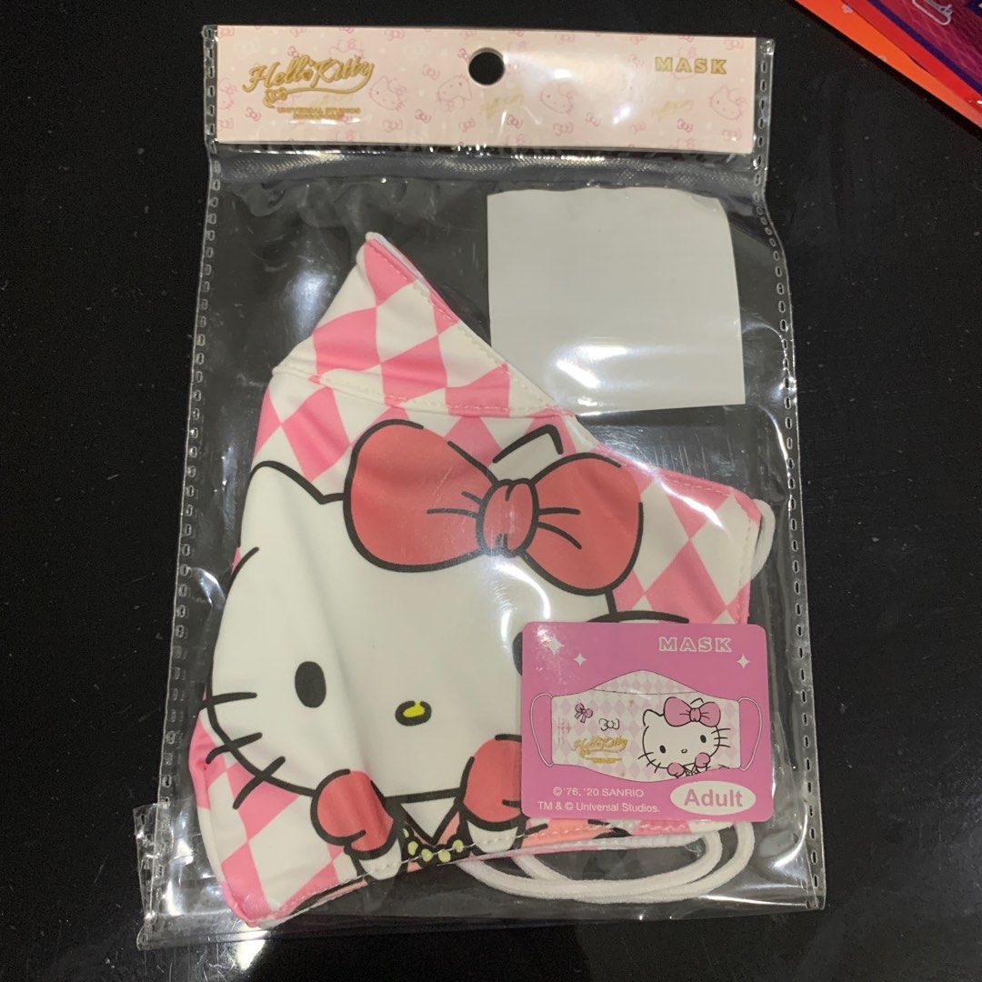 Hello Kitty Mask, Health & Nutrition, Face Masks & Face Shields on ...
