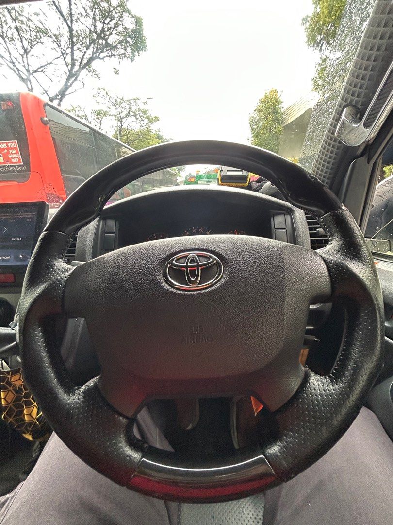 LEGANCE Hiace steering wheel, Car Accessories, Accessories on Carousell