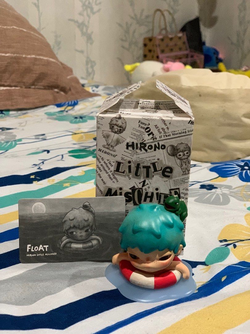 Hirono/Float/Popmart, Hobbies & Toys, Toys & Games on Carousell