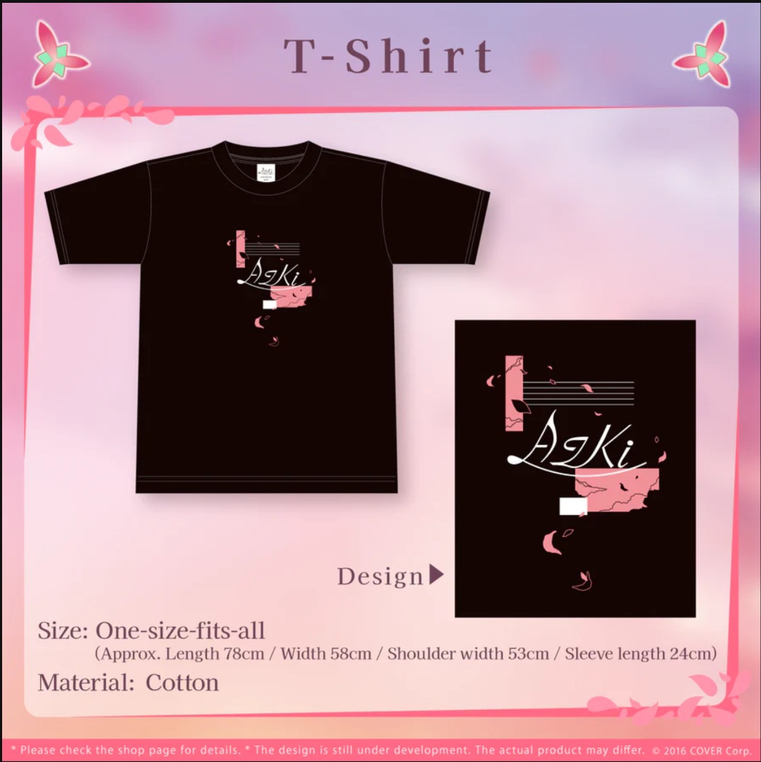 [New/Sealed] Hololive Azki 4th Anni Shirt, Hobbies & Toys, Memorabilia ...