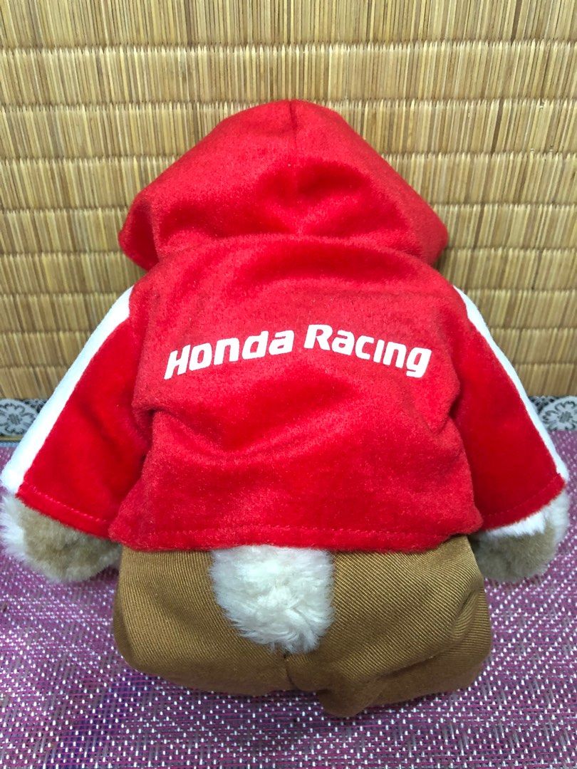 Honda Racing Teddy Bear plush soft doll, Hobbies & Toys, Toys & Games ...