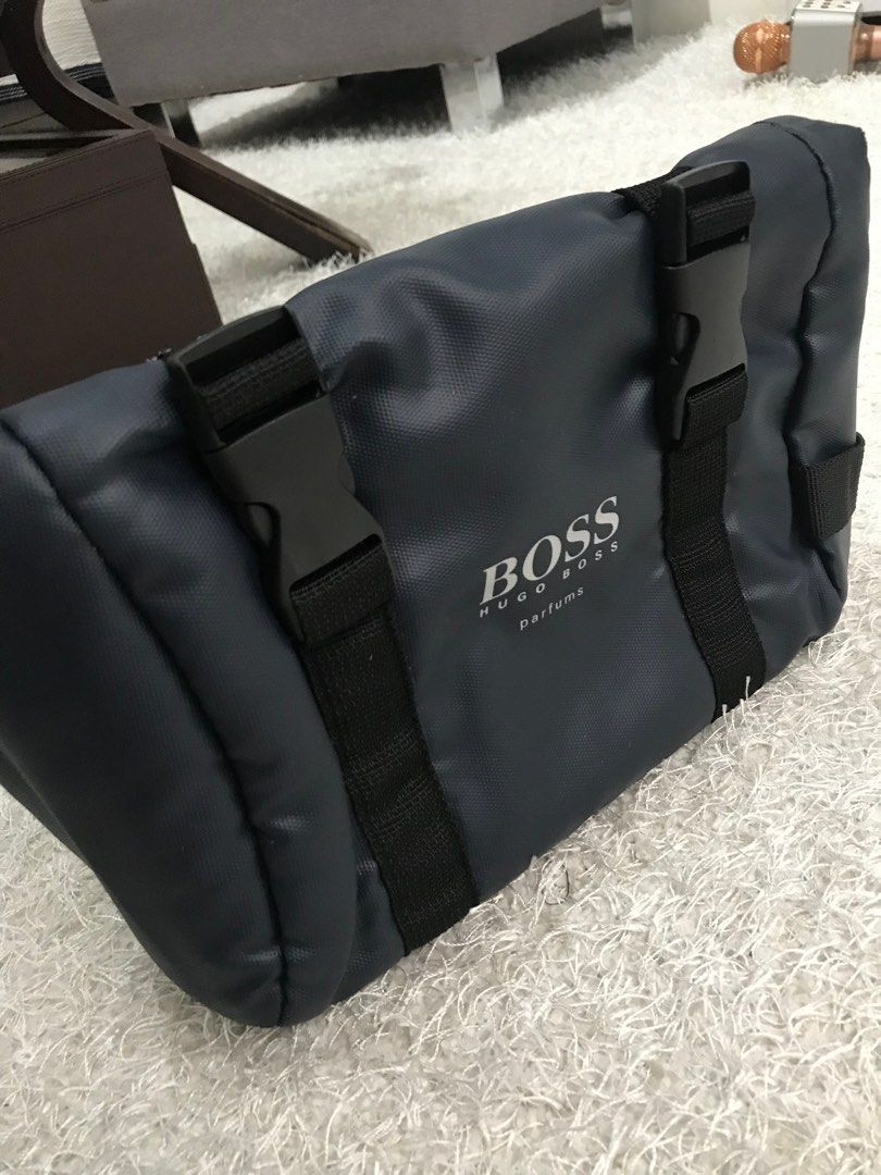 Hugo Boss Men hand Pouch model envelope, Fesyen Pria, Tas & Dompet ...