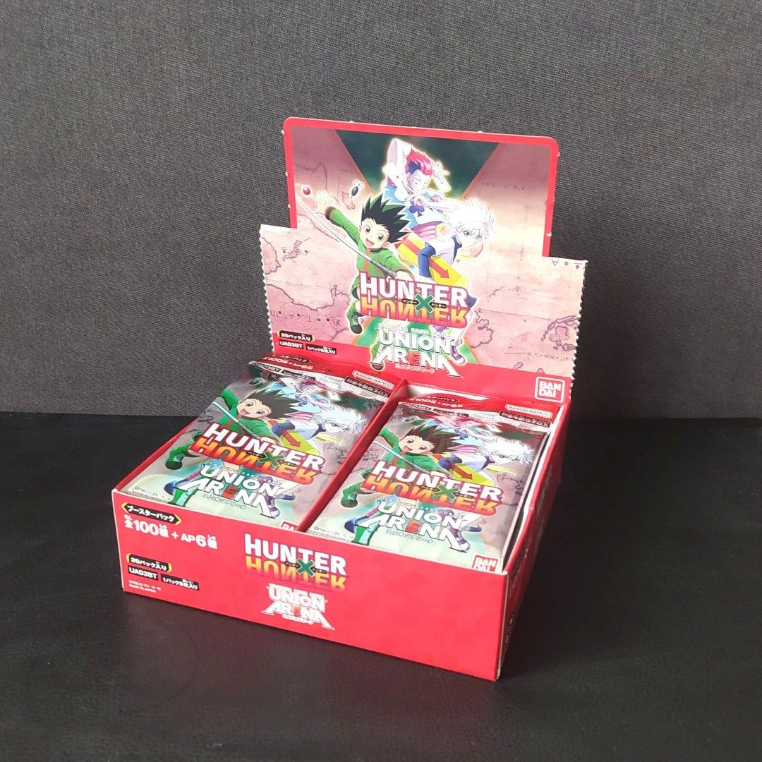 Hunter X Hunter Union Arena Booster Box & Packs HxH UA Trading Card Game, Hobbies & Toys, Toys ...