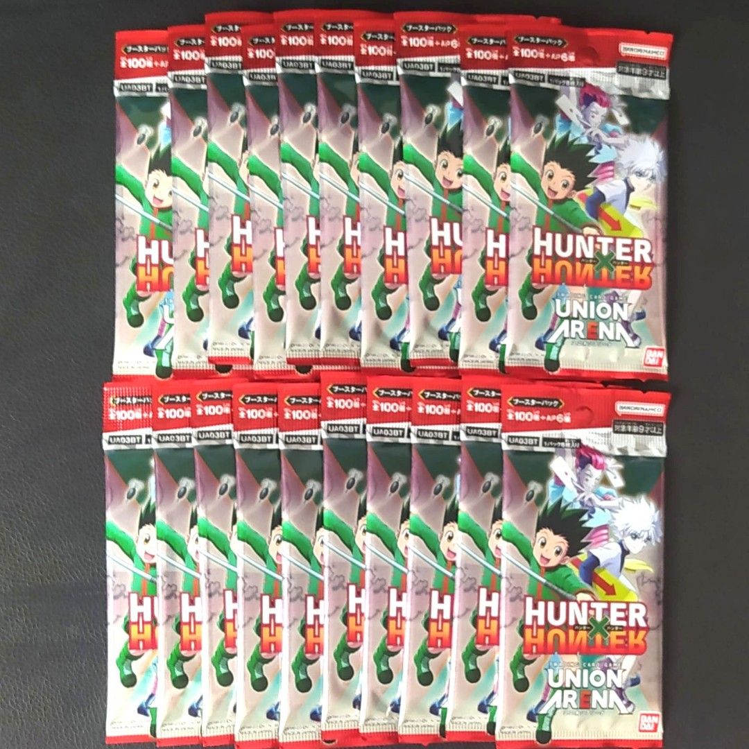 Hunter X Hunter Union Arena Booster Box & Packs HxH UA Trading Card Game, Hobbies & Toys, Toys ...
