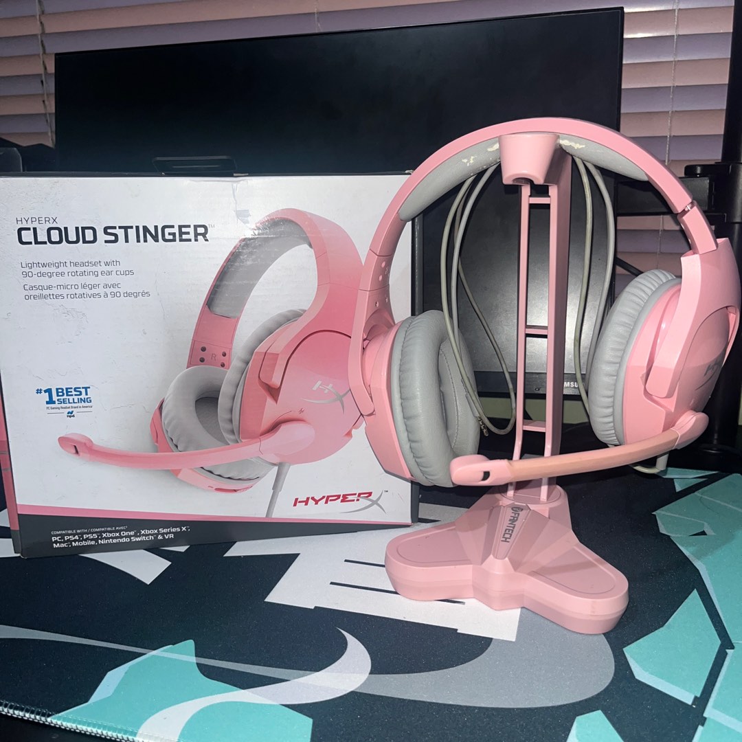 HyperX Cloud Stinger Pink on Carousell