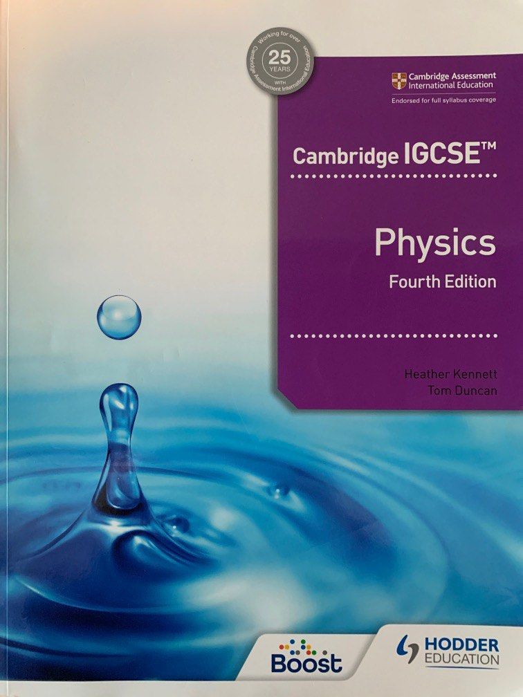 IGCSE 0625 Physics, Hobbies & Toys, Books & Magazines, Textbooks on ... IGCSE 0625 Physics, Hobbies & Toys, Books & Magazines, Textbooks on ...