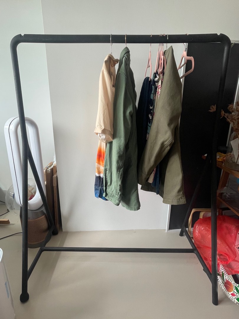 Ikea clothes rack, Furniture & Home Living, Furniture, Shelves ...