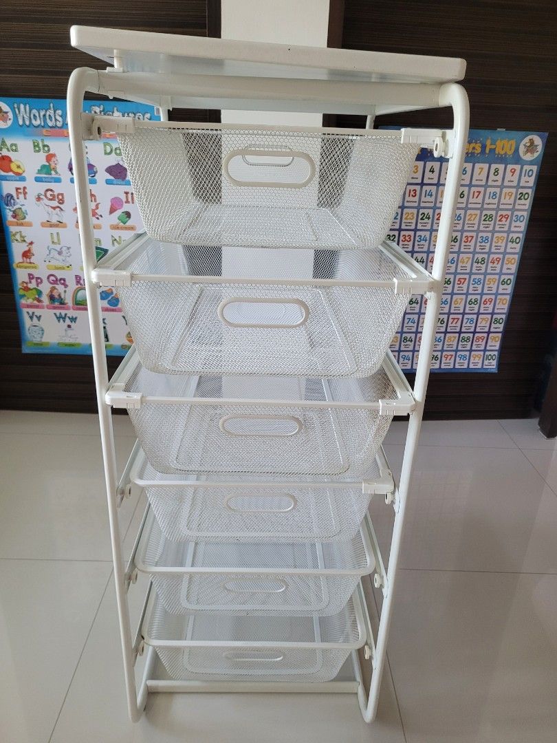 Ikea storage rack, Furniture & Home Living, Furniture, Shelves ...