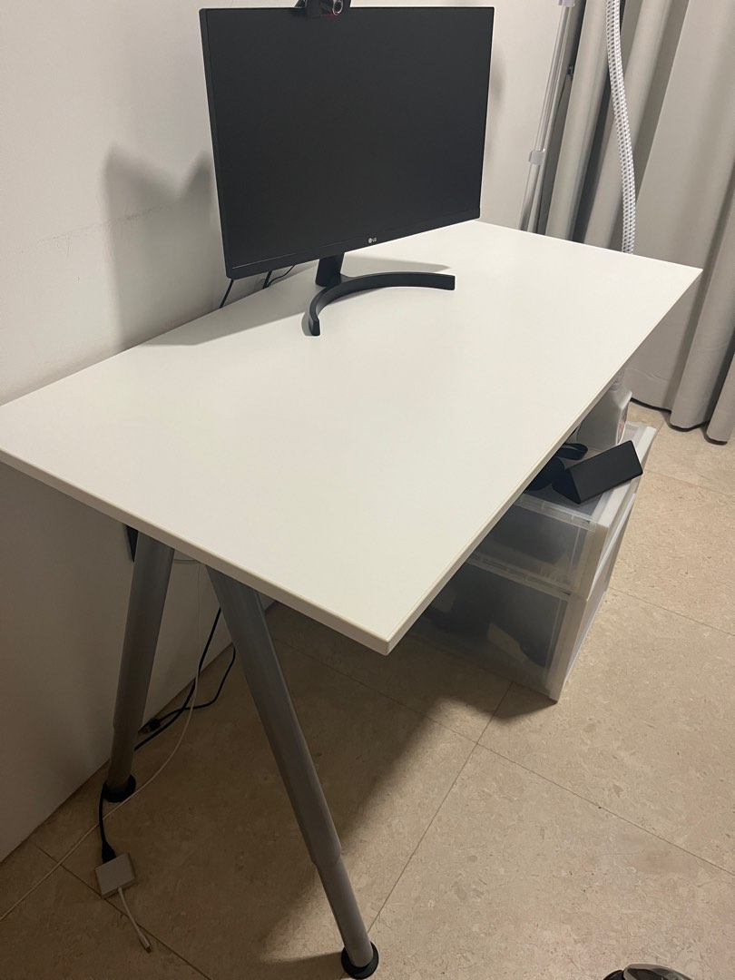 Ikea Study Table / Ikea Computer Table Adjustable, Furniture & Home ...