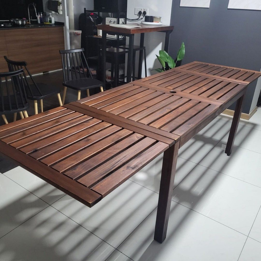 IKEA Foldable Table - APPLARO, Furniture & Home Living, Furniture ...