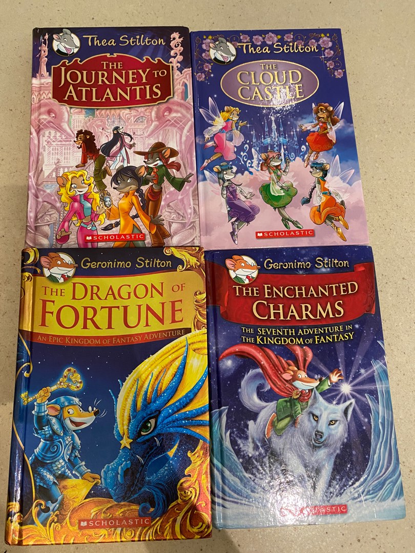 Incl shipping Geronimo Stilton Thea Stilton Hard cover, Hobbies & Toys ...