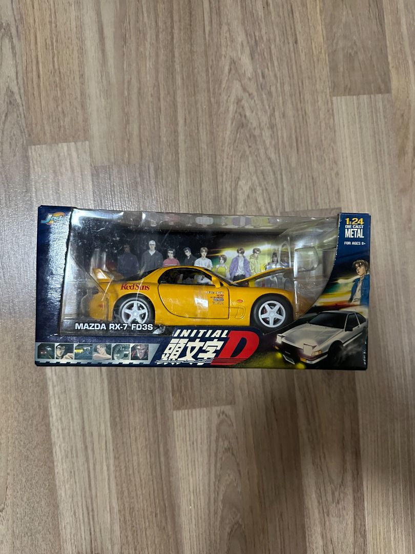 Initial D Die Cast Metal MAZDA RX-7 FD3S, Hobbies & Toys, Memorabilia & Collectibles, Vintage ...