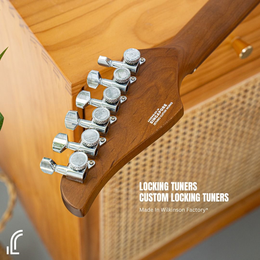 Jethro Guitar Works | Stratocaster Electric Guitar With Roasted Maple ...