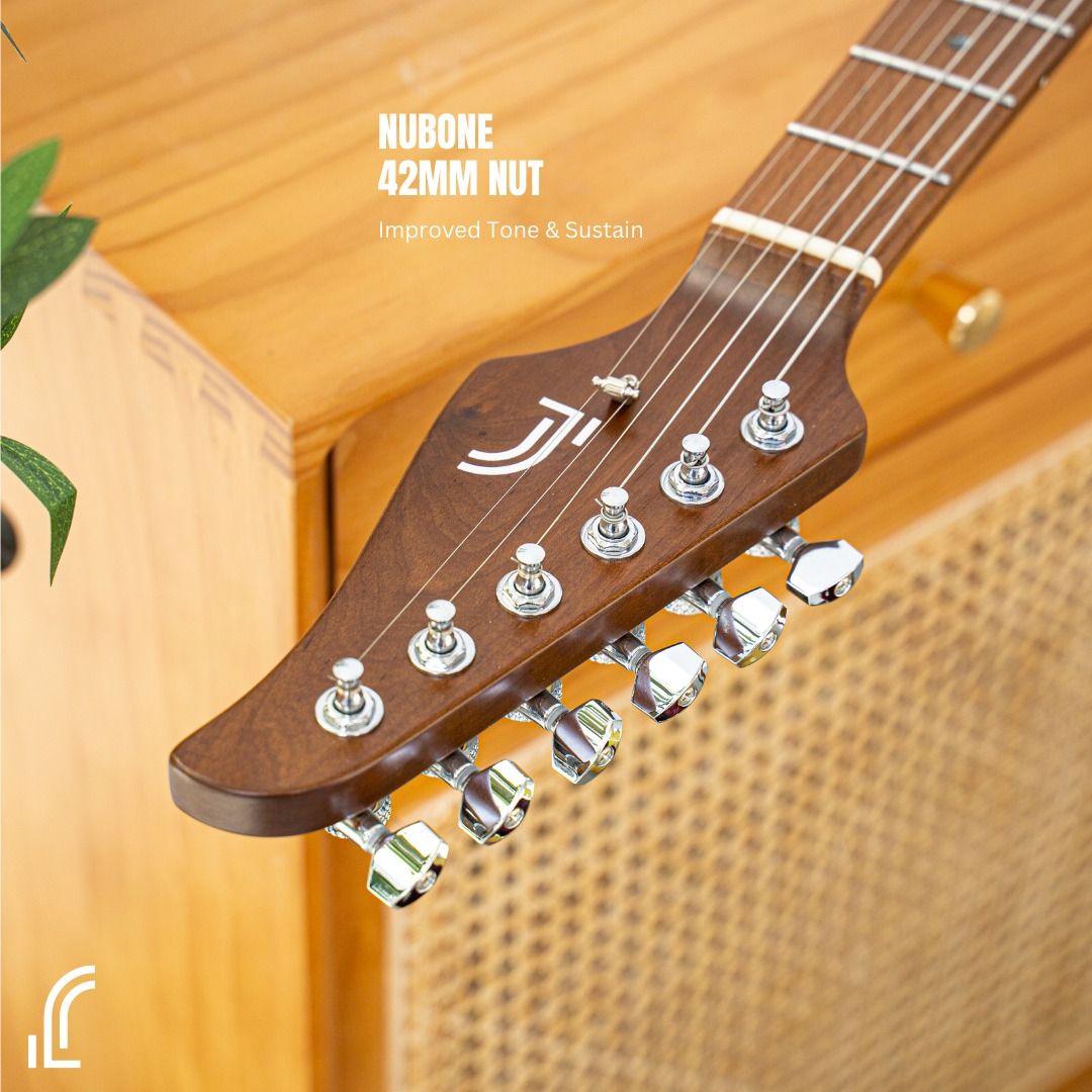 Jethro Guitar Works | Thinline Electric Guitar With Roasted Maple Neck ...