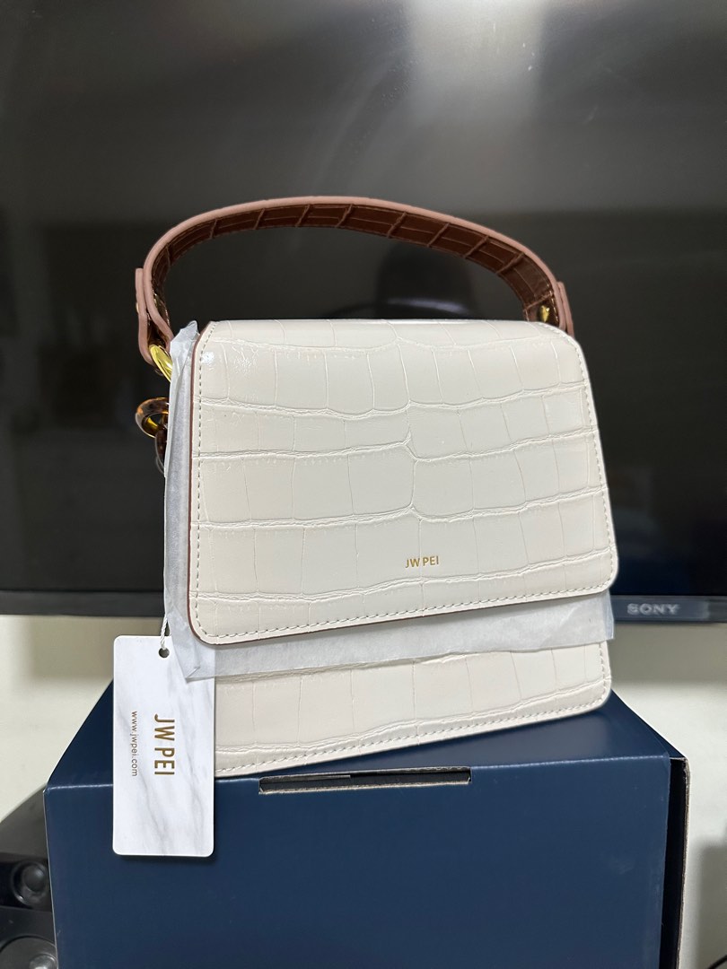 JW Pei - The Fae Acrylic Chain Top Handle Bag, Women's Fashion, Bags ...