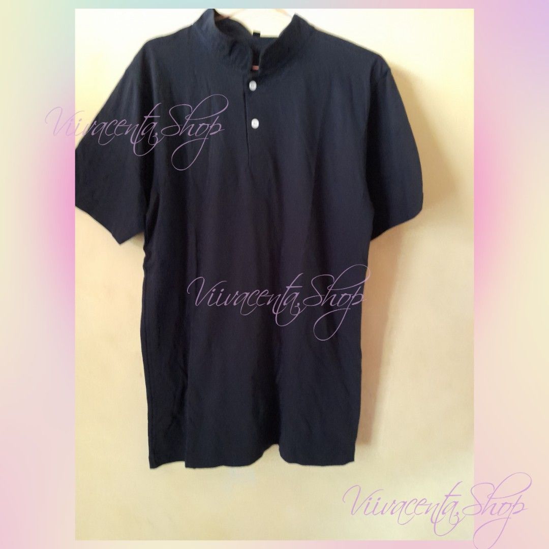 Kaos kerah Biru Dongker, Fesyen Pria, Pakaian , Atasan di Carousell Kaos kerah Biru Dongker, Fesyen Pria, Pakaian , Atasan di Carousell