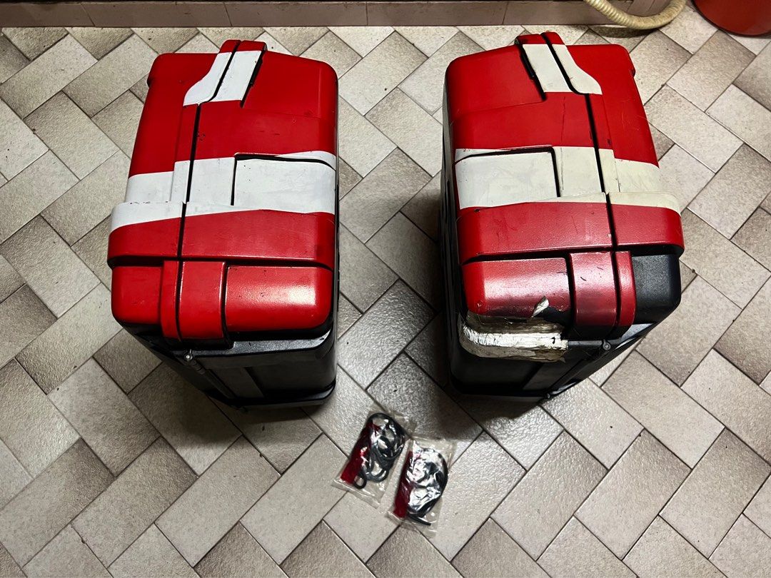 Kappa KGR33 side box, Motorcycles, Motorcycle Accessories on Carousell