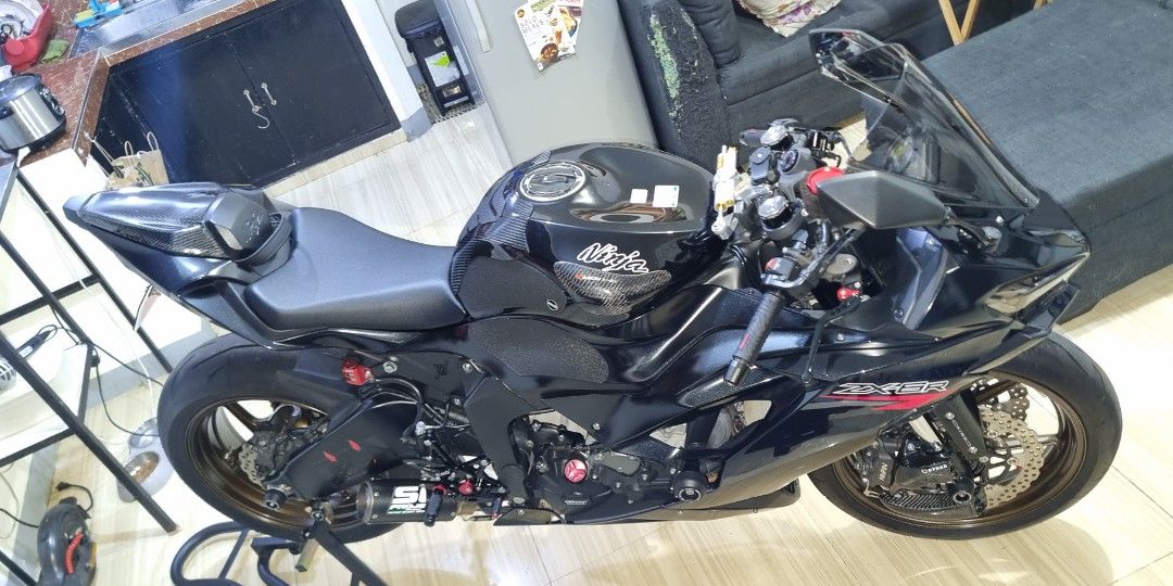 Kawasaki ZX6R 2020, Motorbikes, Motorbikes for Sale on Carousell