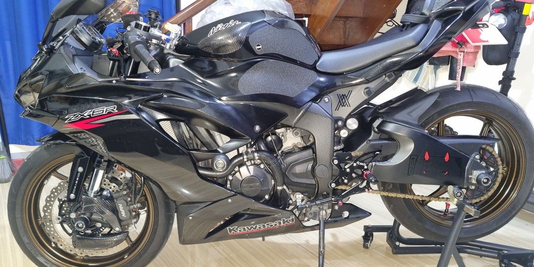 Kawasaki ZX6R 2020, Motorbikes, Motorbikes for Sale on Carousell