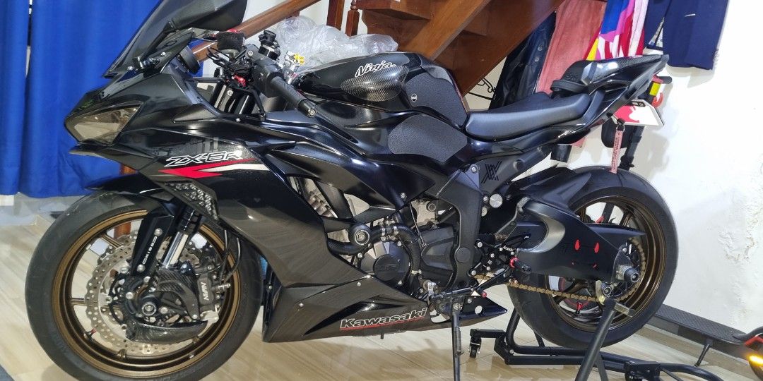 Kawasaki ZX6R 2020, Motorbikes, Motorbikes for Sale on Carousell