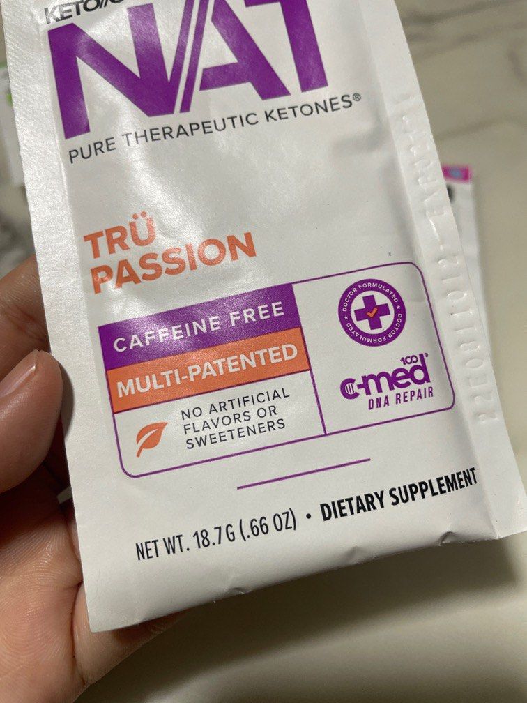 Pruvit Ketones Nat Satchets, Health & Nutrition, Health Supplements ...