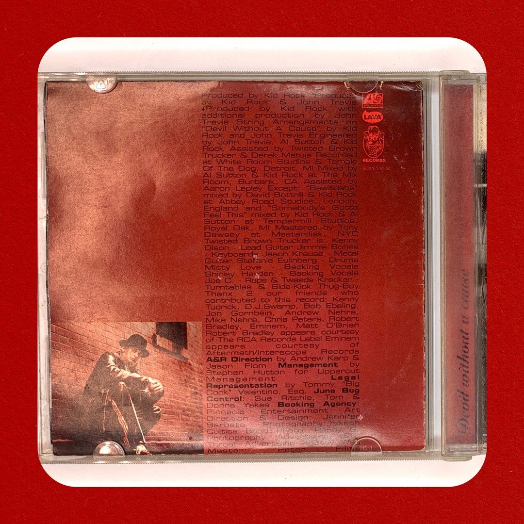 Kid Rock - Devil Without A Cause (1998) Album - Original Compact Disc ...