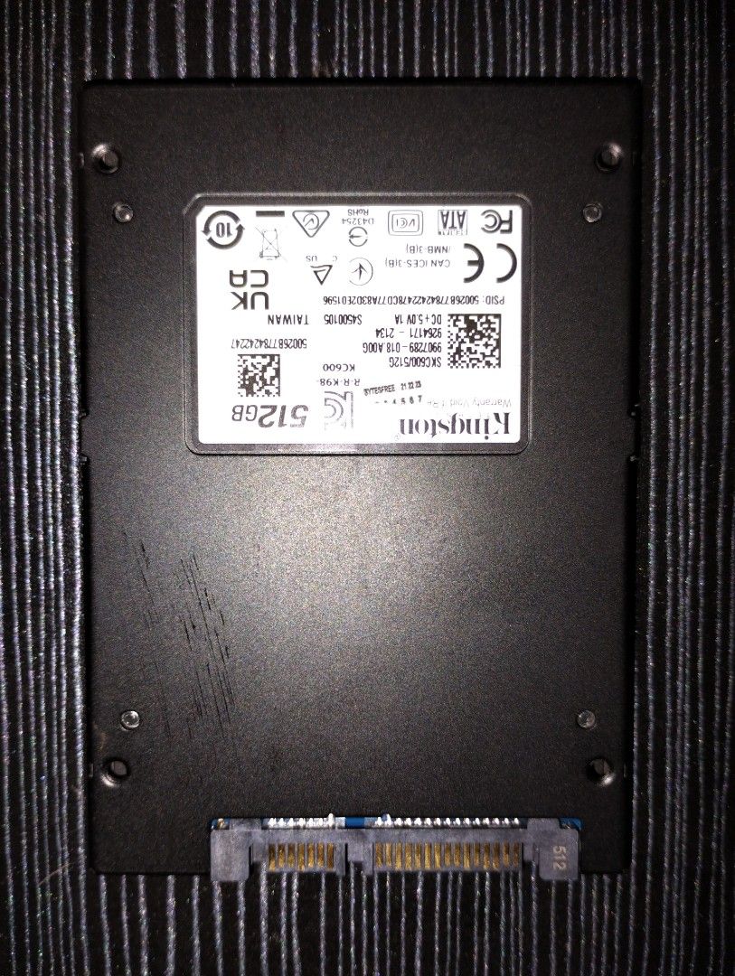 Kingston SSD 512GB on Carousell