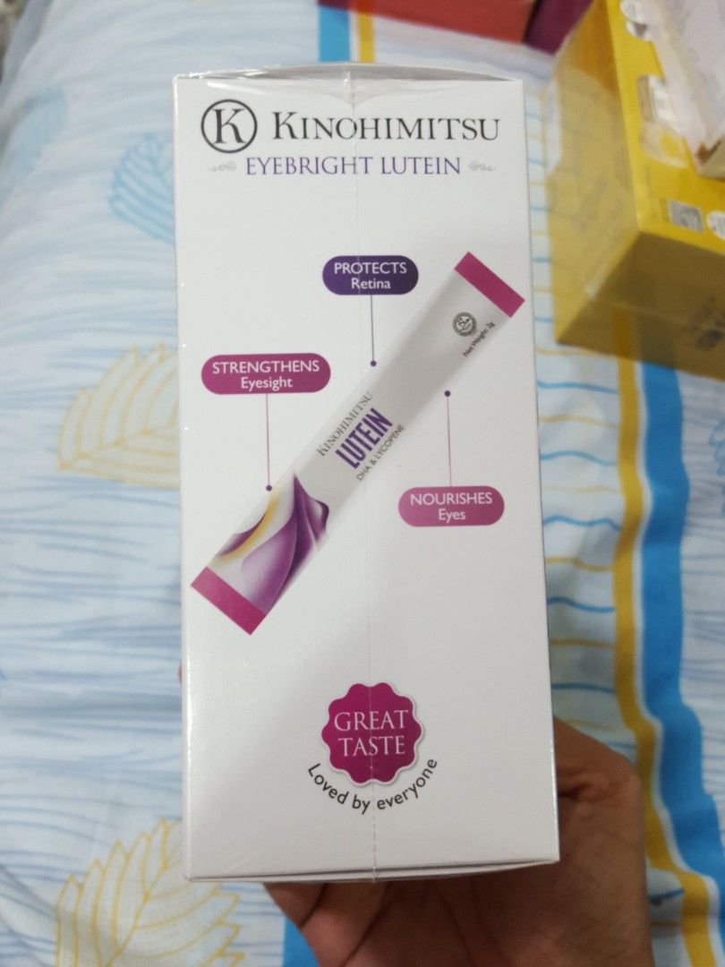 Kinohimitsu Eyebright Lutein / Brand new seal/ Expiry 2025, Health ...