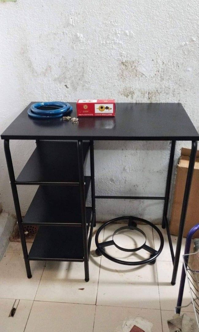 Kitchen Stove Rack w/ LPG ROLLER on Carousell