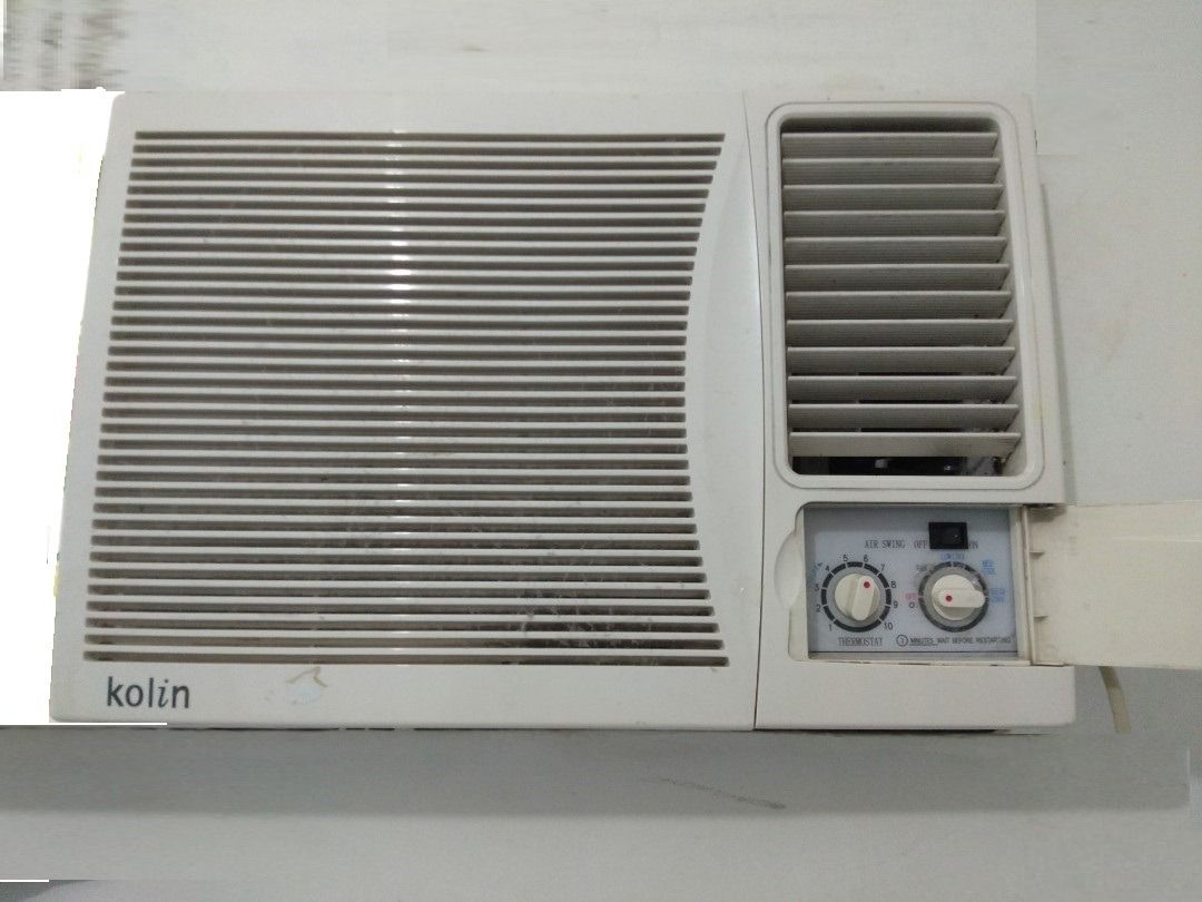 Kolin 2.5hp window type aircon no remote on Carousell