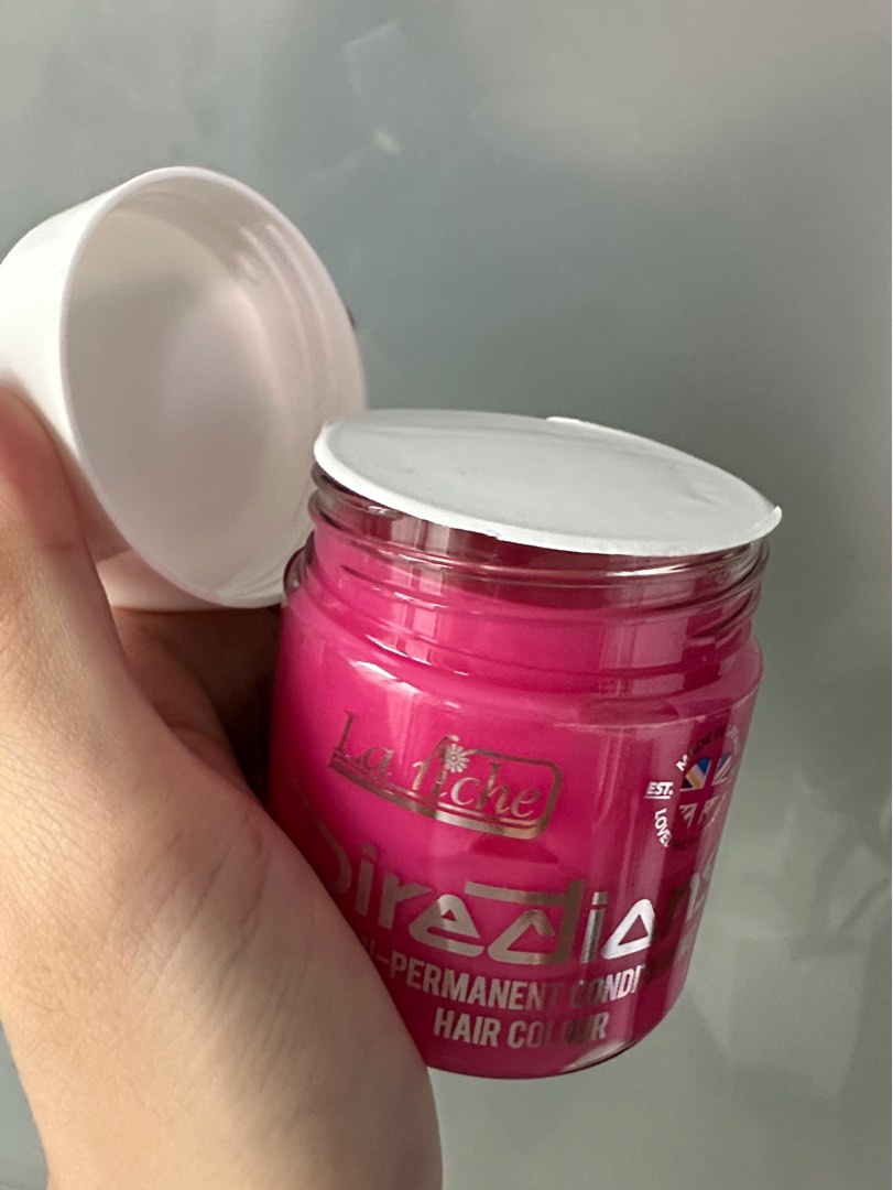 La Riche Directions Carnation Pink light pink hair colour temporary dye ...
