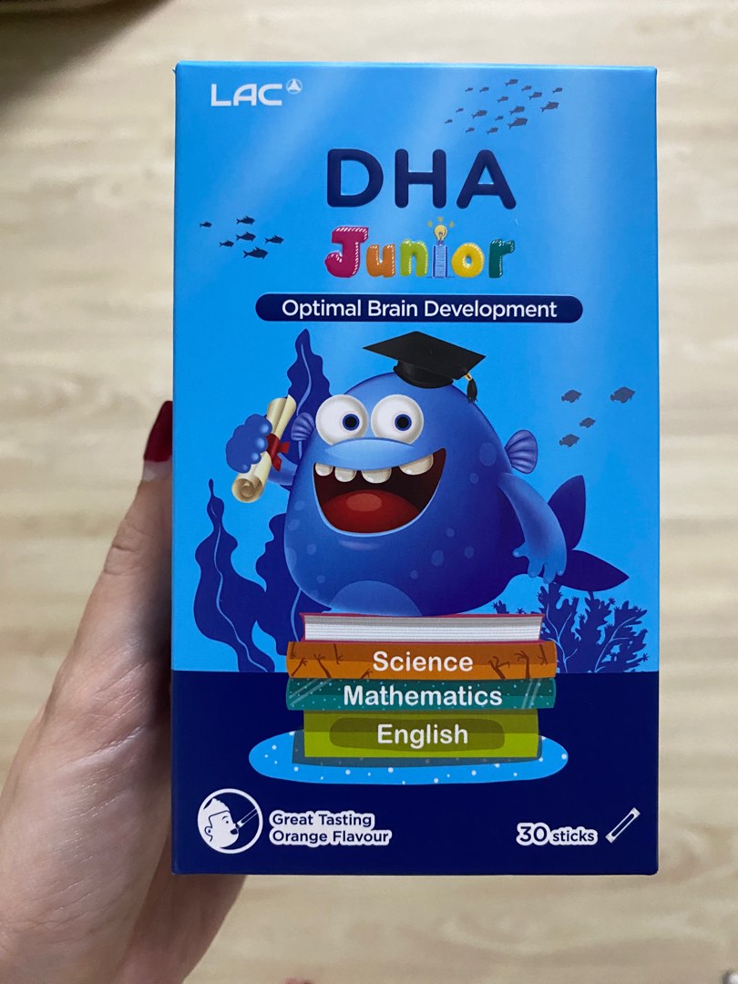 LAC DHA Junior, Health & Nutrition, Health Supplements, Vitamins & Supplements on Carousell