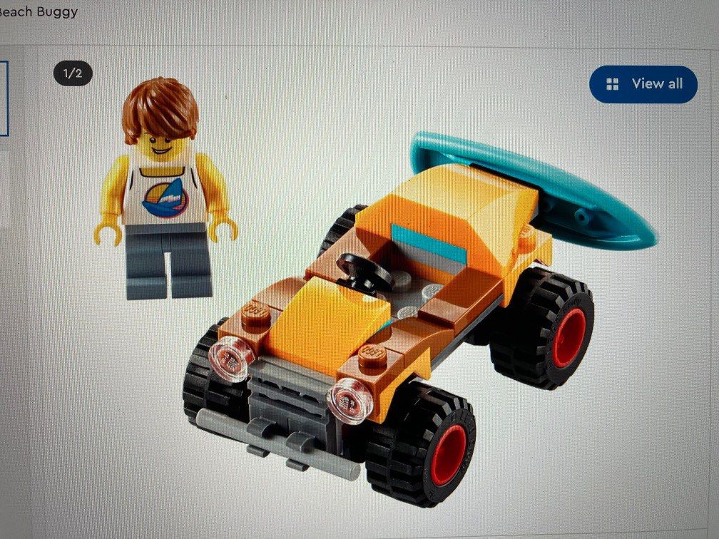 Lego City 30369 Beach Buggy Polybag, Hobbies & Toys, Toys & Games on ...