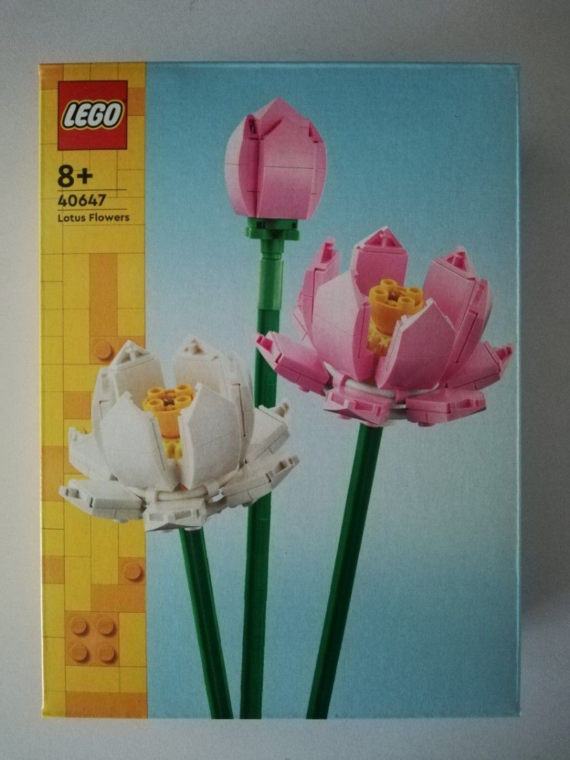 Lego 40647 Lotus flowers, Hobbies & Toys, Toys & Games on Carousell