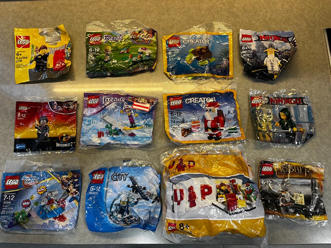 LEGO polybags friends city creator marvel dc superheroes, Hobbies ...