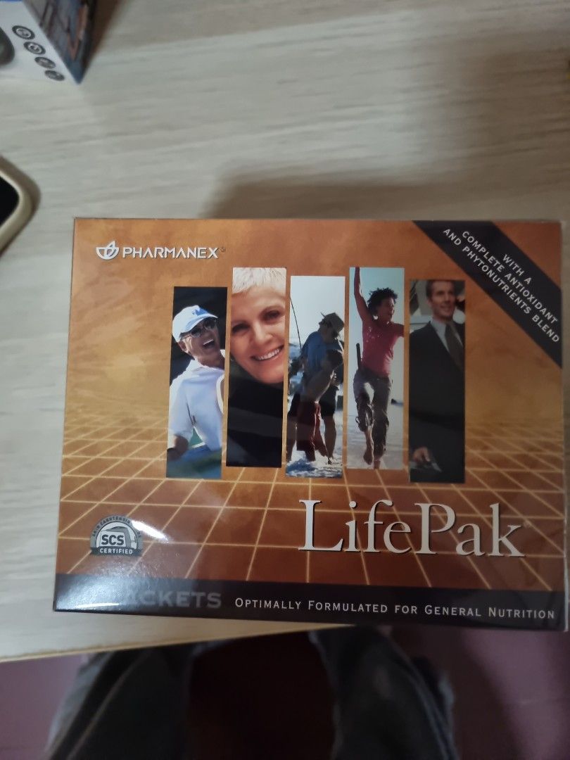 Lifepak 60 packets in a box, Health & Nutrition, Health Supplements ...