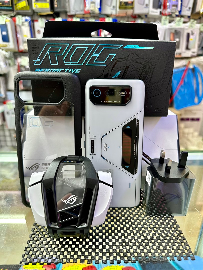 Like New Official Global Asus ROG 6 Pro 512GB | FOC Aeroactive Cooler ...