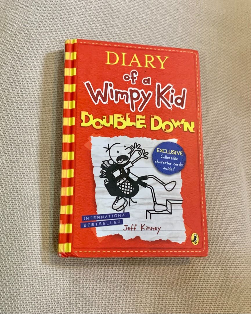LIMITED EDITION - Double Down (Hardback) DIARY OF A WIMPY KID, Hobbies ...