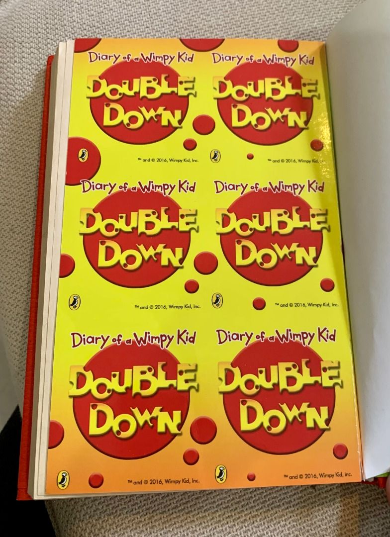LIMITED EDITION - Double Down (Hardback) DIARY OF A WIMPY KID, Hobbies ...