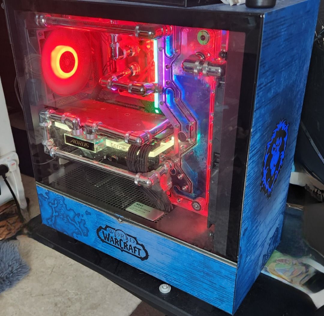 Limited Edition H510 Alliance R7 5800X AORUS RTX 3080 - Second hand ...