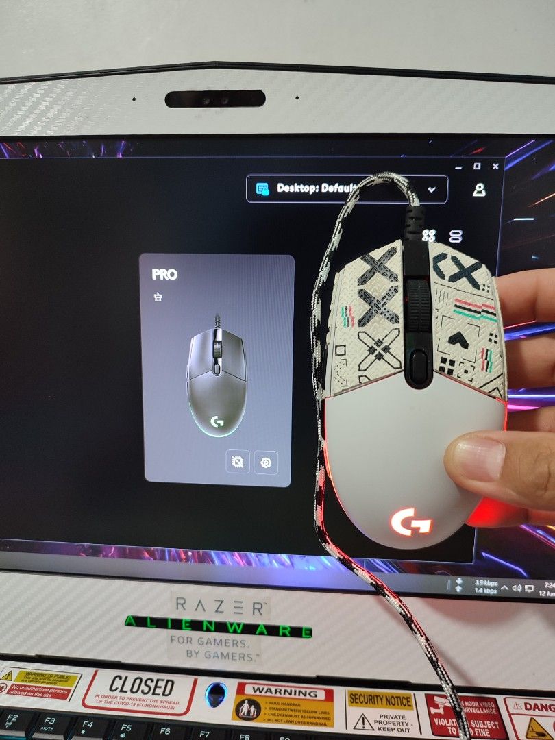 Logitech G Pro Wired Gaming Mouse (Modded) on Carousell