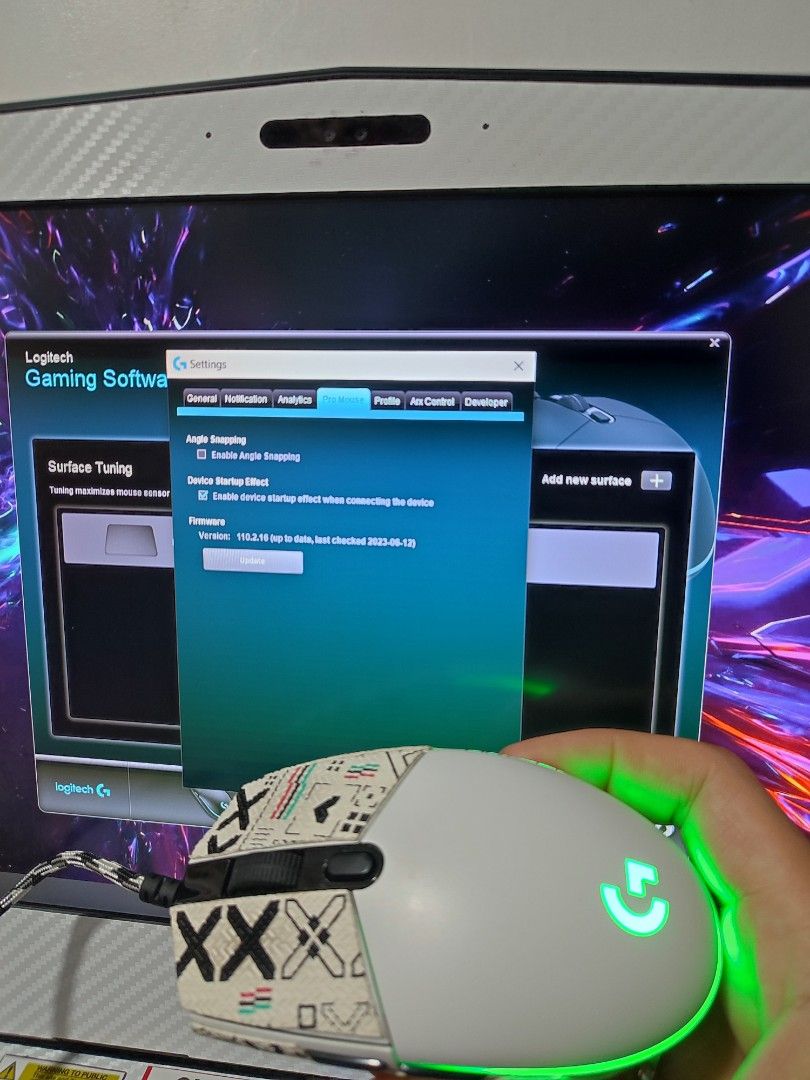 Logitech G Pro Wired Gaming Mouse (Modded) on Carousell