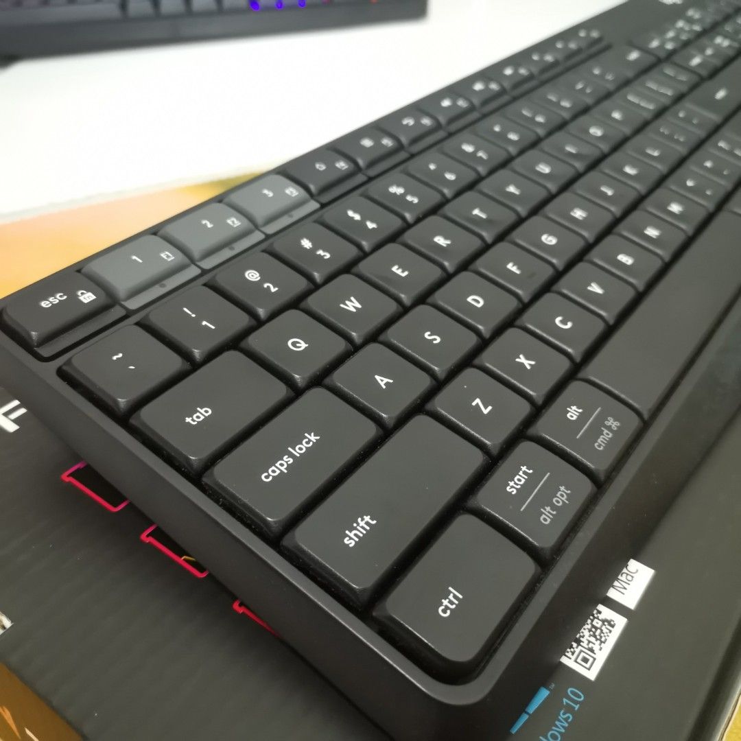 Logitech Keyboard K375s Wireless Multi Device With Bluetooth And Unify Office Computer Gaming